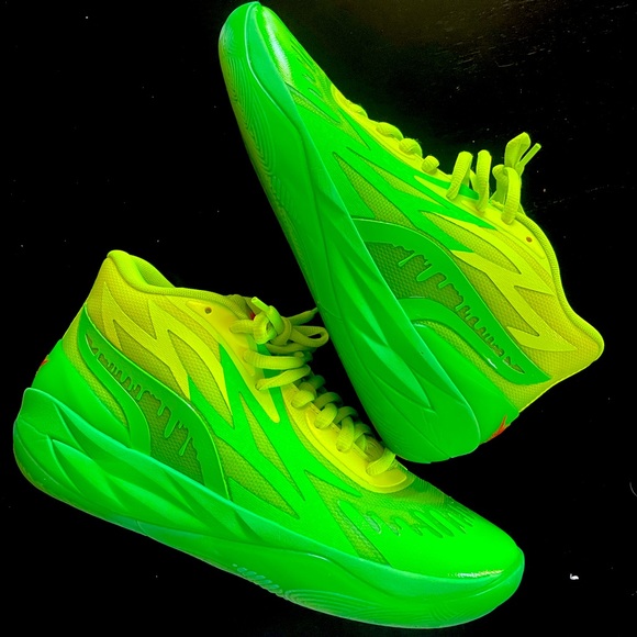 Shoes | Puma Lamelo Ball Mb2 Nickelodeon Slime | Poshmark